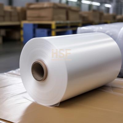 Cina 120 micron Film di imballaggio LDPE opaco bianco a bassa densità Lunghezza di avvolgimento 8000 metri in vendita