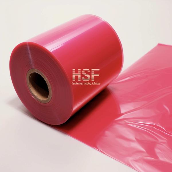 Quality Opaque Red 120μm Low Density Polyethylene Film for Packaging and Industrial Applications for sale