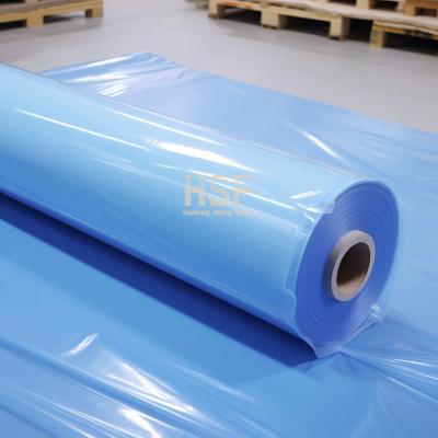 Cina SGS Blu Monoassiale orientato polietilene pellicola di plastica polifolio rotolo in vendita