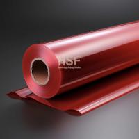 Quality 80uM Red Mono Oriented Polypropylene Film Width Range Up To 1300mm for sale