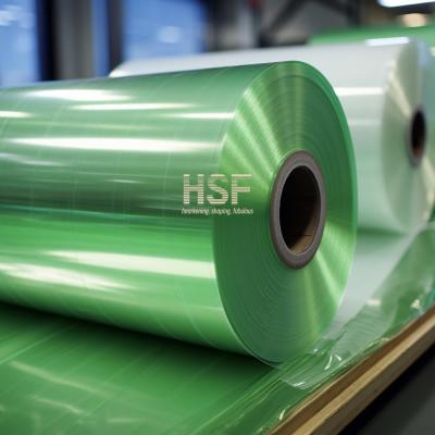 Cina 85 Film di polipropilene MOPP mono-orientato verde traslucido da micron in vendita