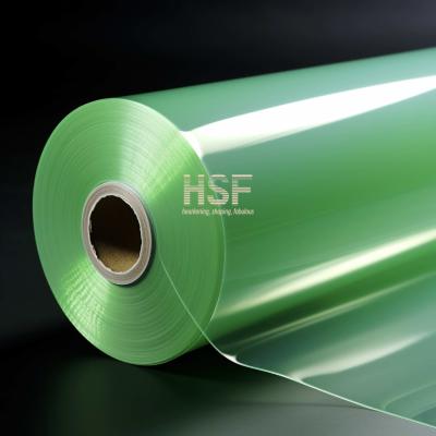 Cina 85 Film di polipropilene MOPP mono-orientato verde traslucido da micron in vendita