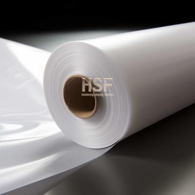 China 80 micron tot 120 micron ondoorzichtige witte PE siliconen coated release film Te koop