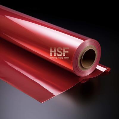 Quality 36 μM Translucent Red PET Release Film Available In Both Thermal Or Uv Cure For for sale
