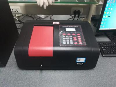 China Espectrofotômetro Uv-vis de feixe duplo com lâmpada de deutério Uv-1900 com interface USB à venda