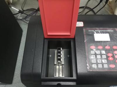 China Espectrofotômetro Uv-vis de feixe duplo com lâmpada de deutério Uv-1900 com interface USB à venda