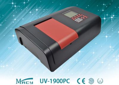 Cina Doppio fascio 2.0nm dello spettrofotometro leggero visibile uv del laboratorio in vendita