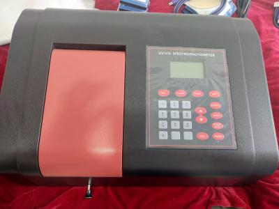Cina larghezza di banda uv 4nm di 190-1100nm Vis Spectrophotometer Single Beam Fix in vendita