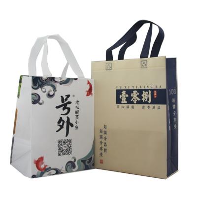 China Customizable Logo Textile Bags for Shopping in Large Quantities for sale