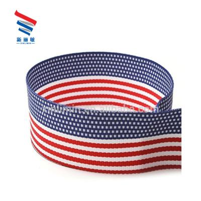 China Girls Printed Cartoon Character Grosgrain Ribbon for Hair Tie Pattern Solid Color for sale
