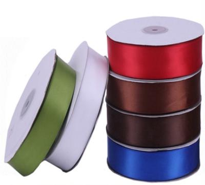 China Geschenkverpakking Custom Grosgrain Ribbon met Logo Screen Printed Embossed 1/4' Breed Te koop
