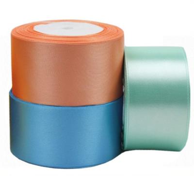 China Geschenkverpakking Custom Grosgrain Ribbon met Logo Screen Printed Embossed 1/4' Breed Te koop