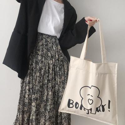 China Bolsas de toque de lona pesadas para compras ecológicas à venda