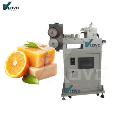 China Bar Soap Cutting Machine With Custom Soap Shape 100-3000kg/H Electronic PLC Control for sale