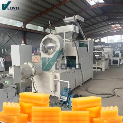 China Automatic Soap Making Machine Laundry Soap Plodder Bath Soap Production Line Soap Cutting and Stamping Machine for sale