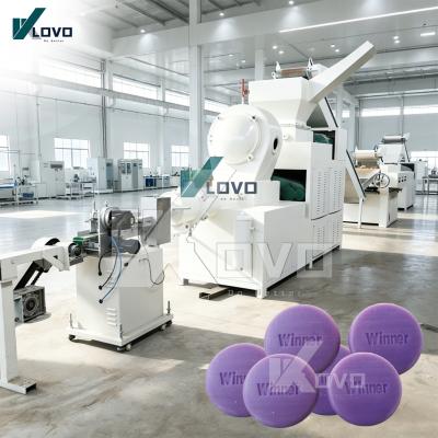 China Fully Automatic Laundry Soap Machine with Carbon Steel Construction for Efficient toilet Soap Production Line for sale