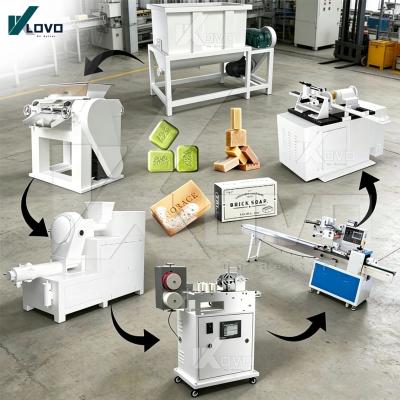 China Fully Automatic Soap Machine Providing Online Guidance and Customizable Options to Improve Soap Manufacturing Efficiency for sale