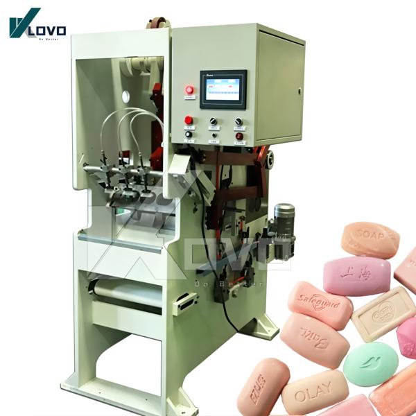 Quality Semi Automatic Soap Pattern Printing Machine With PLC Control High Productivity for sale