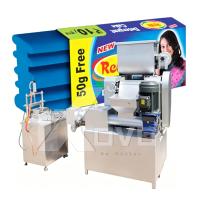 China Semi Automatic Small Soap Making Machine Soap Stamping Machine For Soap Noodles Processing for sale