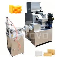 China Semi Automatic Small Soap Making Machine Soap Stamping Machine For Soap Noodles Processing for sale