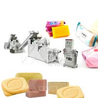 China Automatic Soap Making Machine With PLC Control For High Productivity Soap Production Line for sale