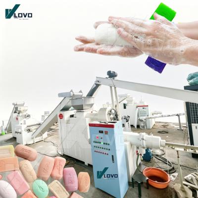 China Automatic Soap Bar Making Machine Production Line Laundry Soap Making Machine Soap bar Extruder Machine for sale