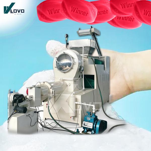 Quality Laundry Soap Fully Automatic Soap Machine White Capacity 500kgh Industrial Equipment for Large Scale Soap Manufacturing for sale