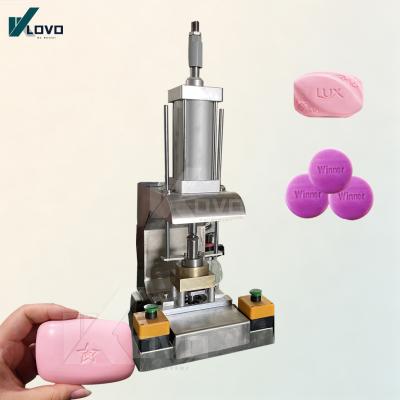 China Pneumatic Soap Press Semi Automatic Soap Stamper Machine For Handmade Commercial Soap for sale