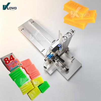China Mini Small Bar Cutter Soap Bar Cutting Equipment For Sale Offer Pneumatic for sale