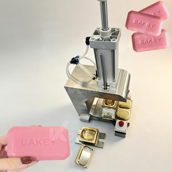 Quality Durable LOVO Brand Mini Type Soap Punching Stamping Press Machine for sale