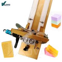 China Semi Automatic Soap Cutting Machine Bar Soap Cutter Laundry Soap Mini Cutting Machine for sale
