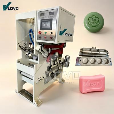 China Fully Automatic 380V Soap Stamper Printer Machine With Carbon Steel Construction for sale