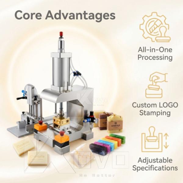 Quality Automatic Hand Soap Press Machine Handmade Soap Stamping Equipment for sale