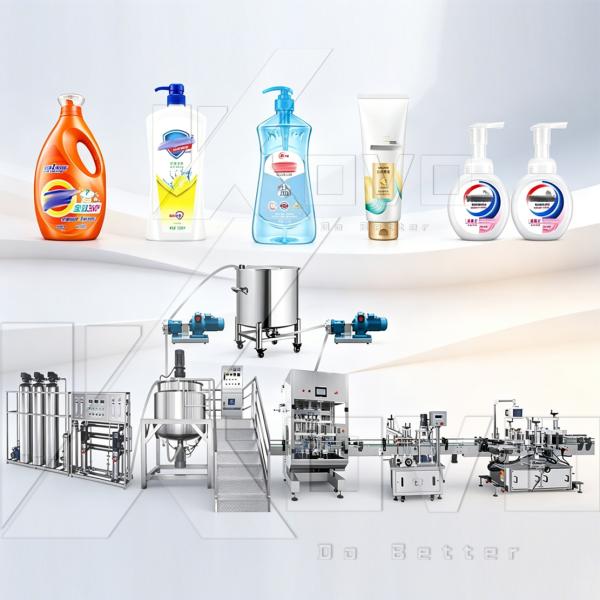 Quality Semi Automatic Full Automatic Lotion Hand Sanitizer Liquid Soap Detergent for sale