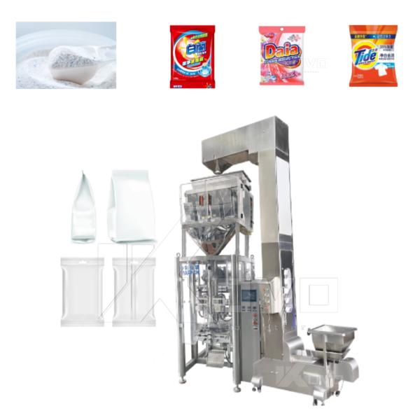Quality Automatic Detergent Wash Powder Weighing Filling Packaging Machine for sale