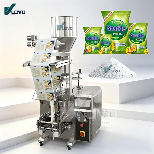 Quality Weighing Detergent Powder Filling Packing Machine For Washing Powder Soap Powder Packaging for sale