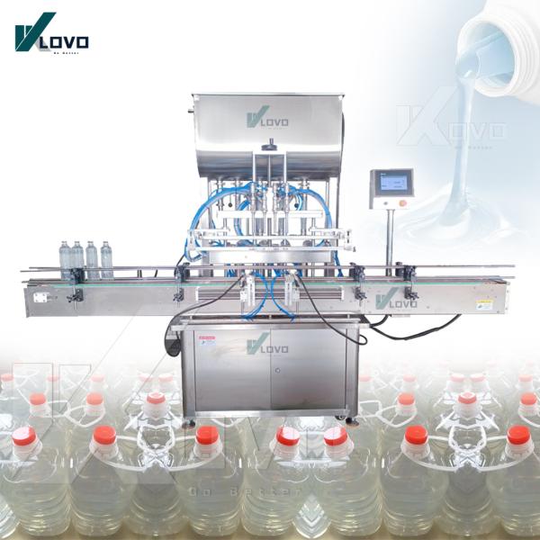 Quality Auto 100-1000ml Liquid Soap Aundry Hand Washing Gel Dishwashing Liquid Filling Machine for sale