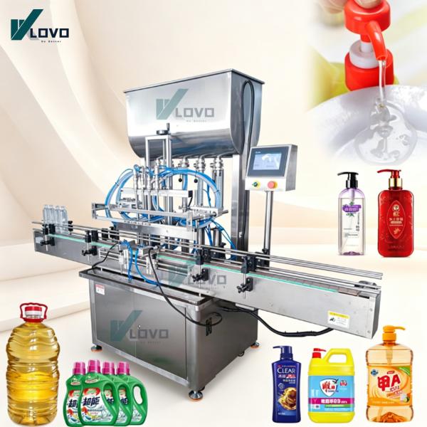 Quality Hand Sanitizer Shower Gel Filling Capping Machine Automatic Liquid Soap Equipment for sale