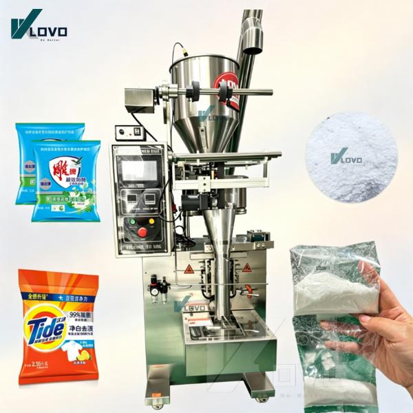 Quality Small 25g 100g 1kg Automatic Soap Powder Laundry Detergent Washing Powder Pouch Packing Machine for sale