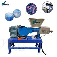 Quality Blue Bubble Toilet Block Making Machine Automatic Toilet Bowl Cleaner Block for sale