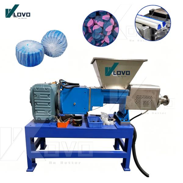 Quality Blue Bubble Toilet Block Making Machine Automatic Toilet Bowl Cleaner Block Machine for sale