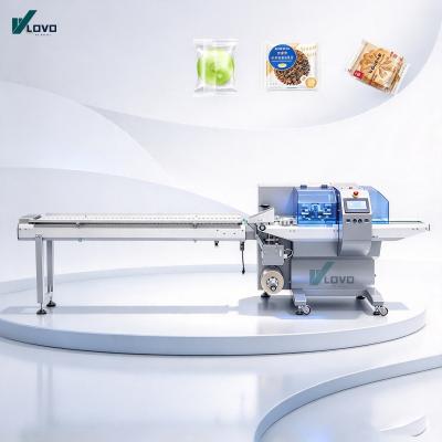 China Horizontal Solid Soap Flow Wrapping Packaging Machine Automatic Bar Soap Bowl Flexible Packing Machine Plastic Bag Packaging Machine for sale