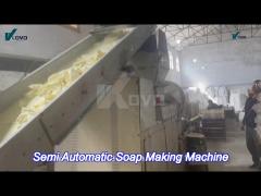 automatic soap making machine with plc control for high productivity soap production line