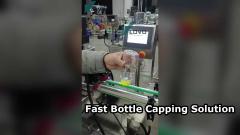 Automatic Plastic Bottle/Jar Capping Machine — PET Bottle Capping Machine