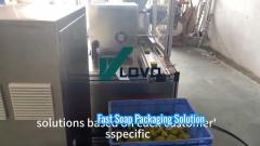 blue bubble making machine