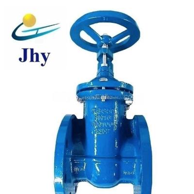 China 16 Inch Metal Seat Gate Valve Cast Iron GG25 Body 18 Inch Gate Valve for sale