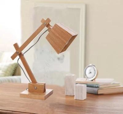 China Elegant wood design LED table light table lamp for sale