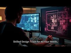 Reliability FR4 Electronic Circuit Board Design Rogers Carbon Ink Circuit Card Design