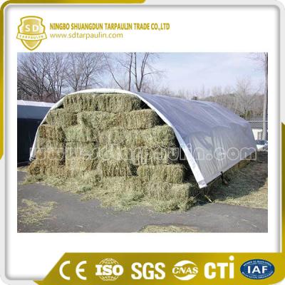 China Strong Tensile Strength Hay Cover Tarp for sale