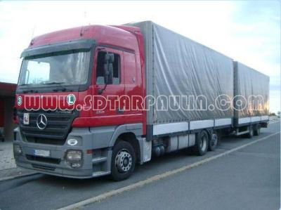 China Tear Resistant High Flexibility Poly Truck Cover Tarp for sale